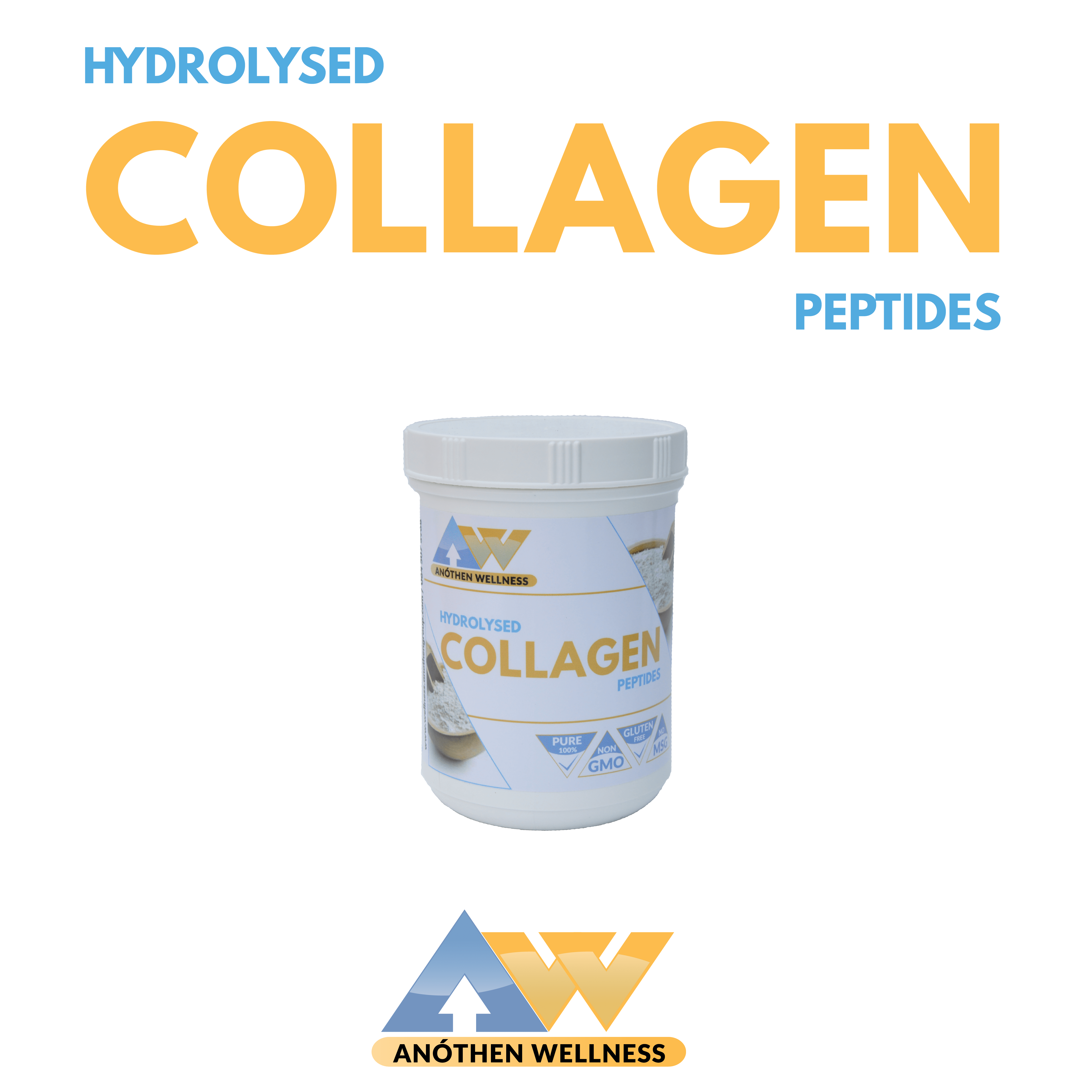 100% Pure Collagen - Hydrolysed Collagen Peptides